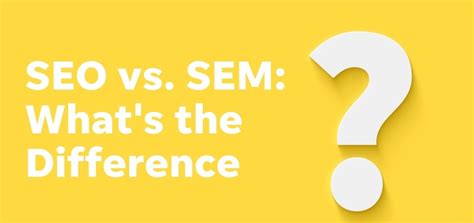 Top Read Difference Between Seo And Sem With Examples Seo Services In Pakistan