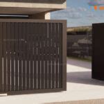 Look This Next Level Louvered Unique Swing Gate Design Gateswale