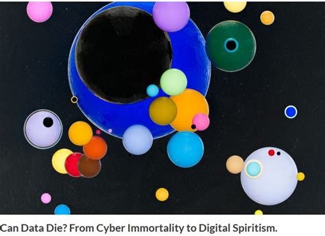 Thanatechnology Eliza Weizenbaum Kardec Hugo Gdpr Replika