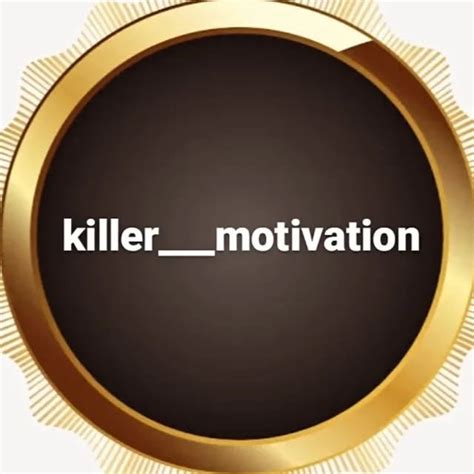 Killer Motivation Killer Motivation • Threads Say More