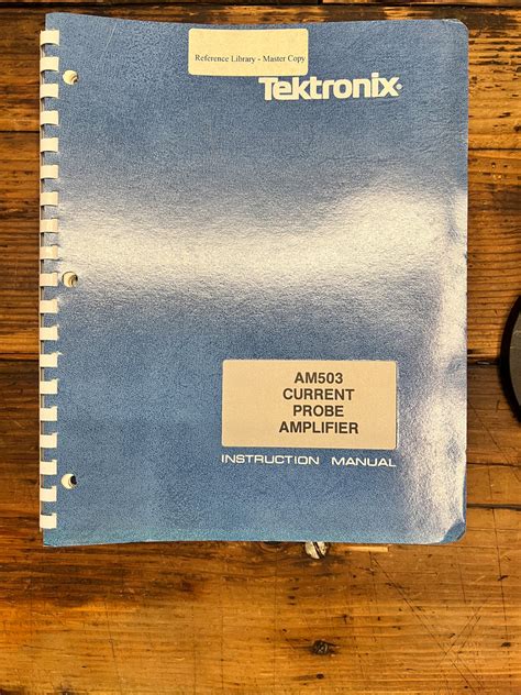 Current Probe Amplifier Original Vintage Audio Store Vintage Service Manuals Stereo
