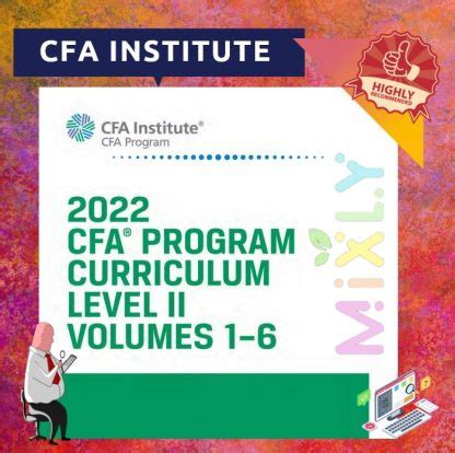2022 CFA Program Curriculum Level 2 Volumes 1 6 Set CFA INSTITUTE Belajar Mart