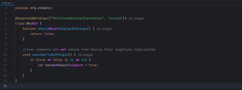 Csense Java Not Highlighter Intellij Ides Plugin Marketplace