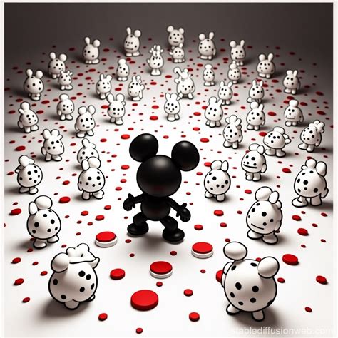 Monochrome Game Sprite Sheet Stable Diffusion Online