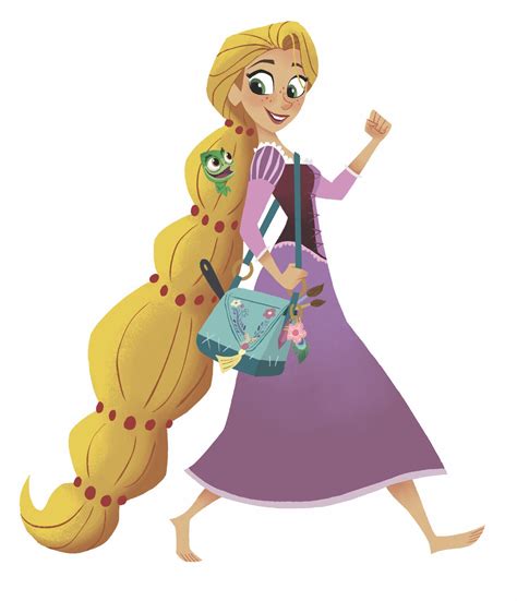 Rapunzel With Her Purse By Leonsart933838 On Deviantart