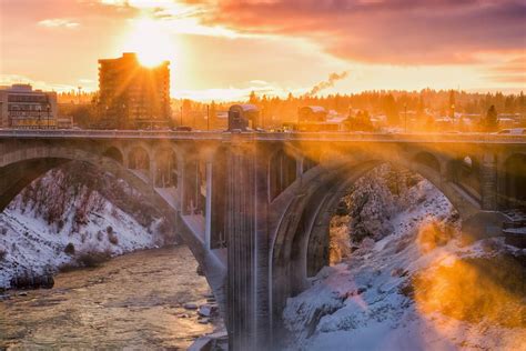 Winter Wonderland In Spokane