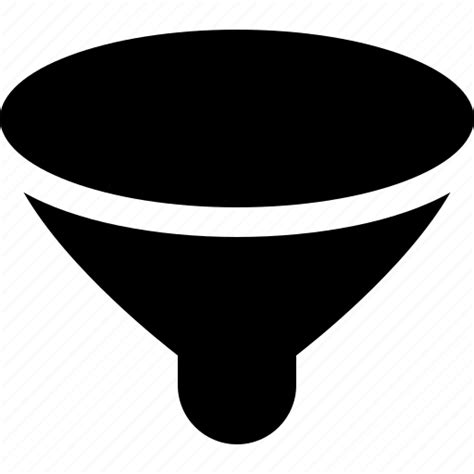 Filter Funnel Sort Icon