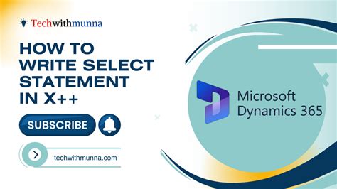How To Write An X Select Statement