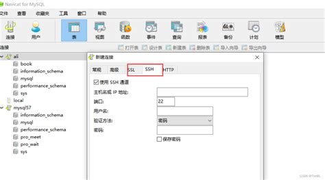 Navicat使用ssh远程连接到mysql，报错80070007 Ssh Tunnel Server Does Not Support Diffie Hellman Group1