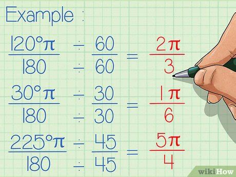 How To Convert Degrees To Radians 5 Steps With Pictures