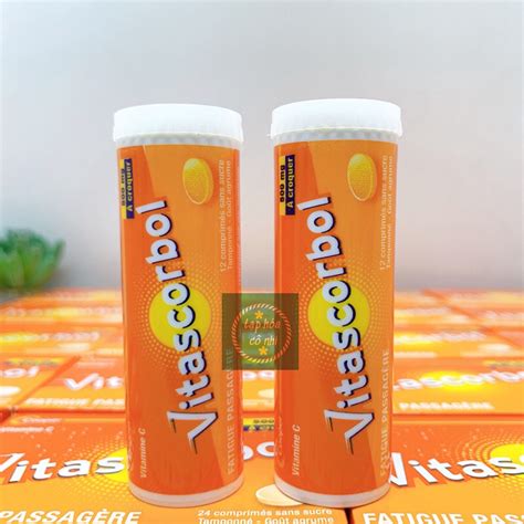 Vitascorbol 500 Mg A Croquer Lozenges C 500mg Box Of 24 Tablets