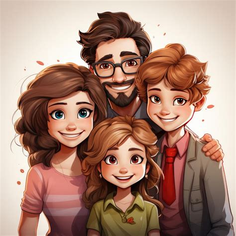 Familie Comic Bilder Kostenloser Download Auf Freepik