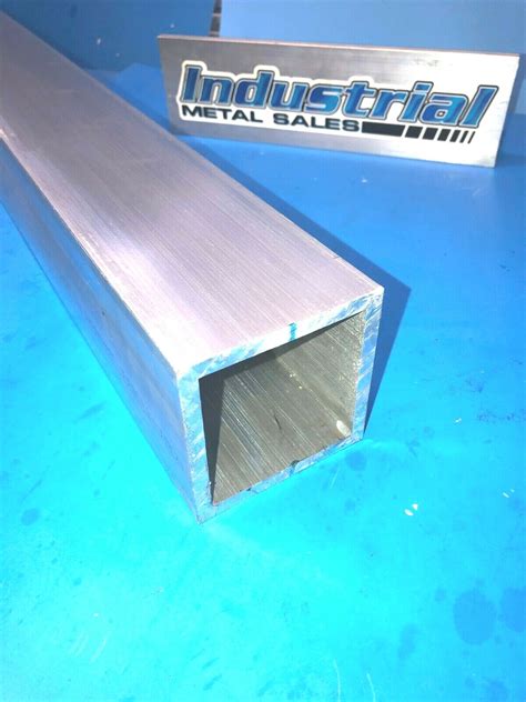 3 X 36 Long X 14 Wall 6063 T52 Aluminum Square Tube 3 X 250