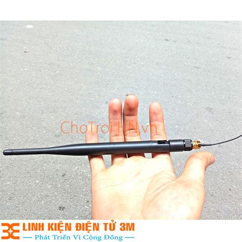 Anten Wifi 2 4g 5db Sma Chất Lượng Cao Linh Kiện Điện Tử 3m