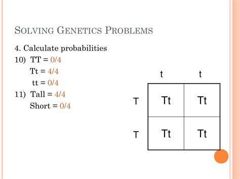 PPT Solving Genetics Problems PowerPoint Presentation Free Download ID 2377633