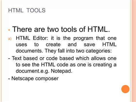 Introduction To Htmlppt