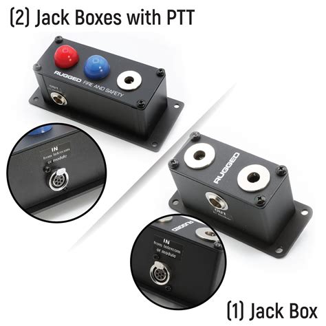 Fire And Safety 4 Person Dual Radio Intercom Kit Rugged Radios