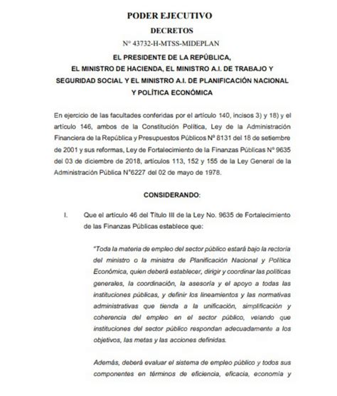 Decreto 43732 Aumento Salarial Central Del Movimiento De Trabajadores
