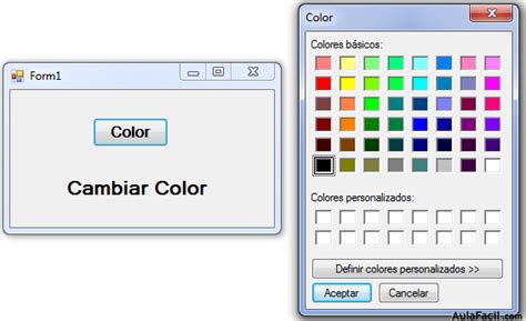 Caja De Diálogos Dialog Box Visual Basic paso a paso