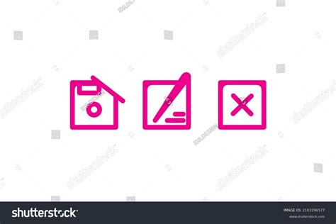 Set Icon File Folder Vector Design Stock Vector Royalty Free 2183296577 Shutterstock