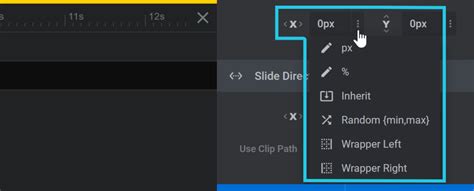 Slider Revolution Manual Advanced Mask Animations Tab