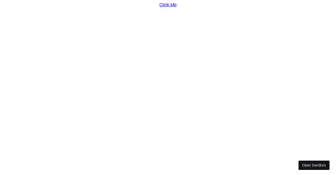 Edit Links In React Codesandbox