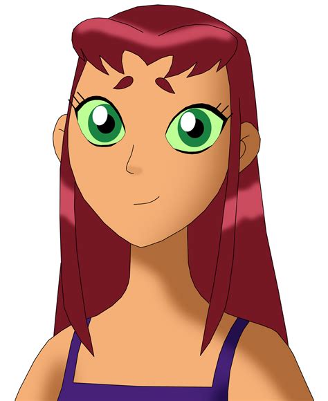 Starfire In Dress Smiling By Captainedwardteague On Deviantart