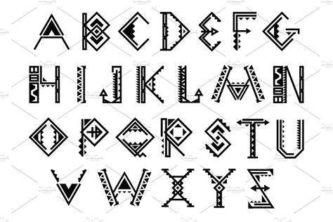 Native American Indian Alphabet Native American Font Fonts Alphabet Lettering Alphabet