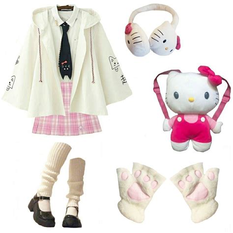 Pin De Deniz En Outfit Ropa De Hello Kitty Imagenes De Ropa Estilos