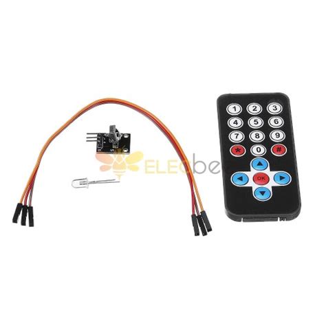 20 件红外 Ir 无线遥控器模块套件 Diy 套件 Hx1838 Geekcreit For Arduino 适用于官方 Arduino