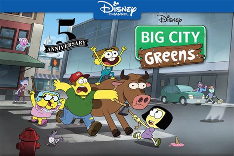 Big City Greens 5th Anniversary By Mrdimensionincognito On Deviantart