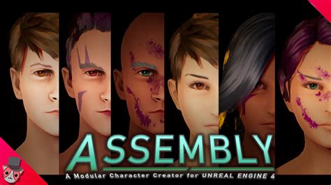 Leaked Game Assets Assembly Modular Character Creator