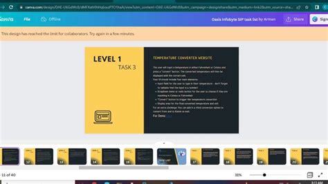 Abdul Baseer On Linkedin Webdevelopment Html Css Internship Oasisinfobyte