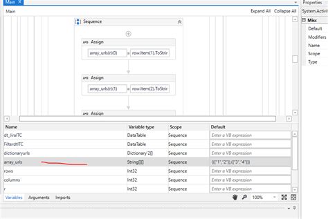 How To Define Dynamic 2d Array Academy Feedback Uipath Community Forum