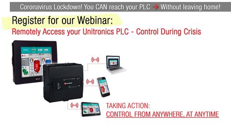 Unitronics PLC HMI On Twitter Coronavirus Lockdown You CAN Reach Your PLC Without Leaving