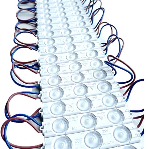 Módulo Led 110v 6000k Tira De 20 Leds Megatronica