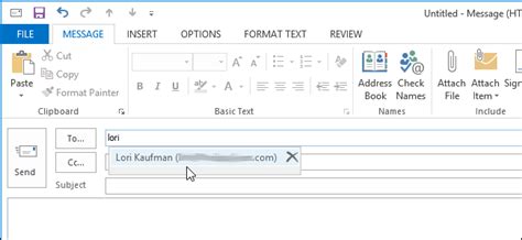 How To Disable Or Clear The Auto Complete Feature In Outlook