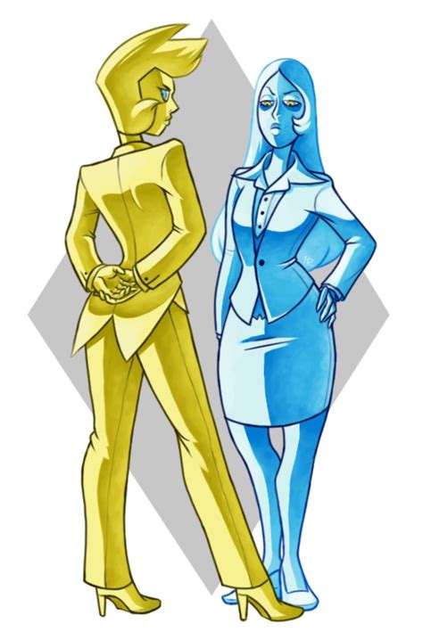 Blue Diamond And Yellow Diamond Steven Universe Diamond Steven