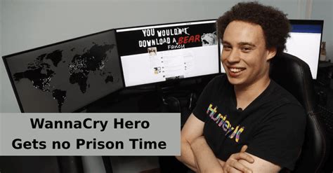 Marcus Hutchins Wannacry Hero Gets No Prison Time