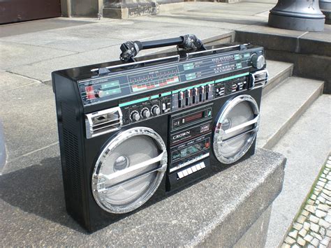 Old School Radio Boombox