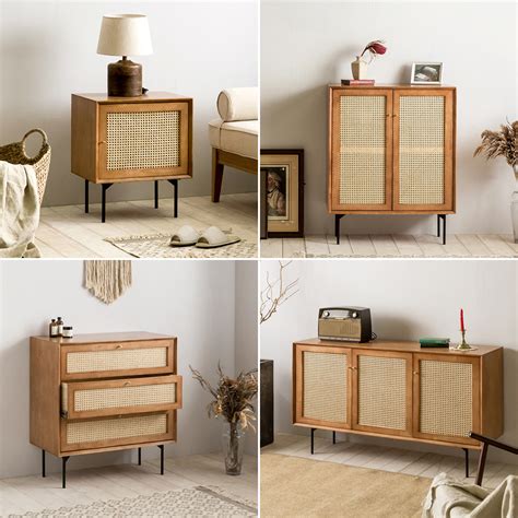 장미맨숀 장미맨숀 Best 라탄가구 원목 수납장 로라 시리즈 위시버킷