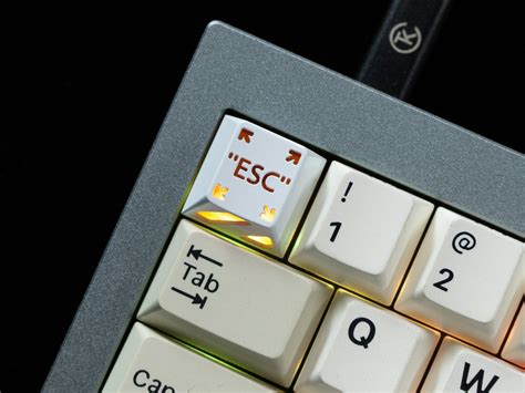 Keychron Esc Key Aluminium Alloy White Artisan Keycap 1u