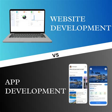 Comparison Web Development Vs App Development