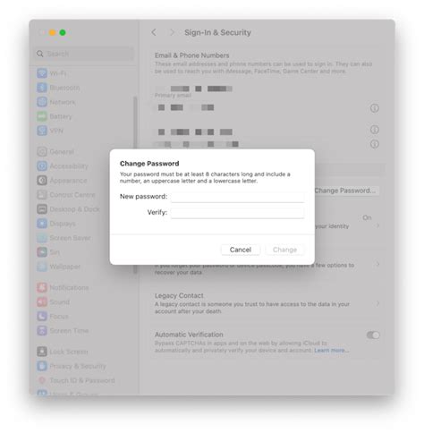 How To Update Password For Email On Mac Step By Step