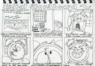 3d Character Animation Initial Storyboard
