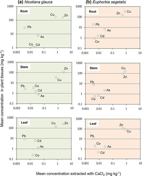 Trace Elements Mean Concentration In Organs Vs Cacl Extracted Mean Download Scientific Diagram