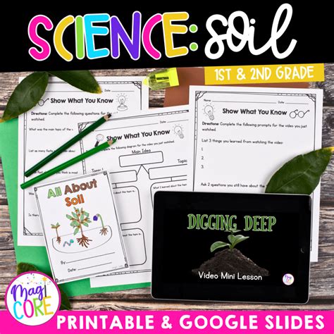 Soil St Nd Grade Science Unit Types And Properties Of Soil MagiCore