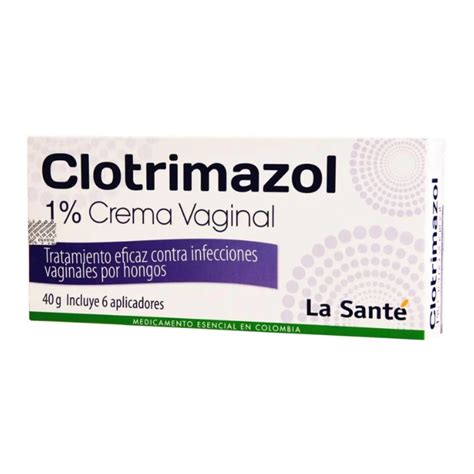 Clotrimazol La Sante 1 Crema Vaginal Tubo X 40 G Previpharma