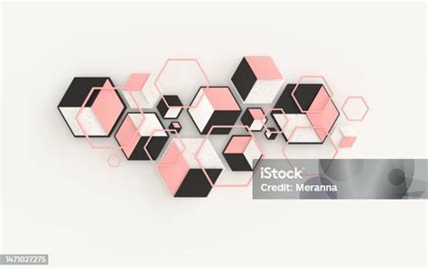 육각형 추상적 배경 필드 효과의 깊이 육각형이 있는 현대식 셀룰러 벌집 3d 패널 세라믹 대리석 금속 타일 3d 벽 텍스처 인테리어 벽지 디자인에 대한 기하학적 배경