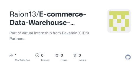 Github Raion13 E Commerce Data Warehouse Implementation Part Of Virtual Internship From
